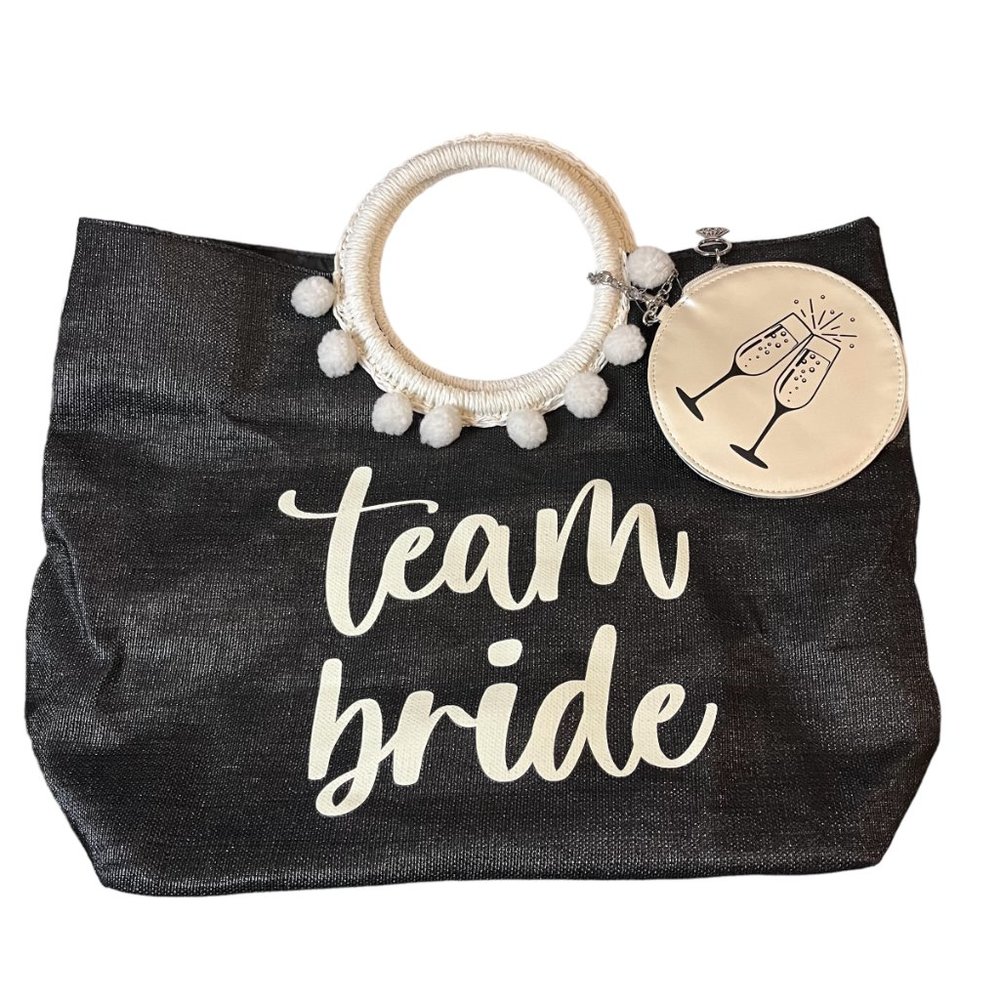 Team Bride Bachelorette Weekender Tote Bag Satchel Ca… - Gem